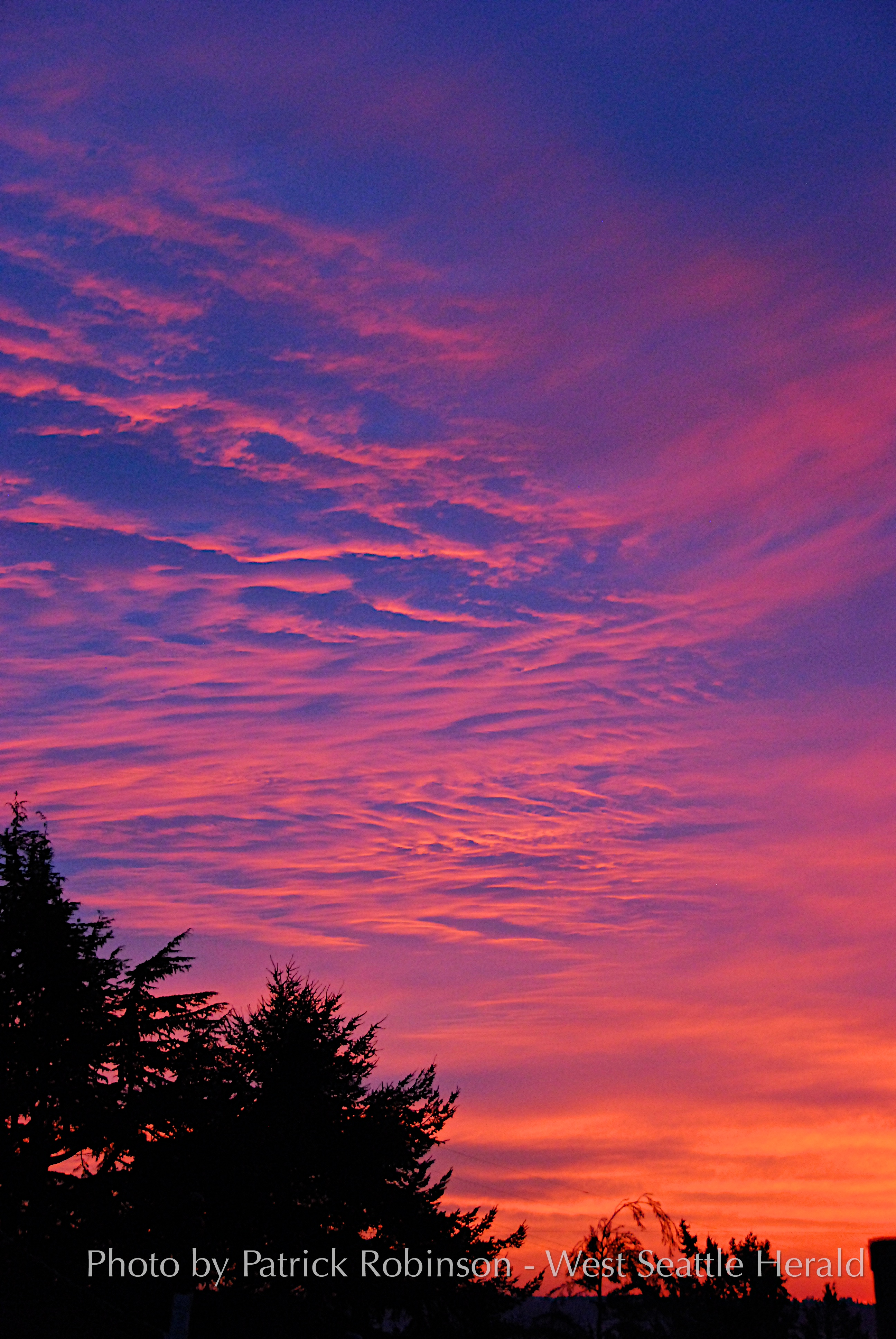 Sunset of the week 12-9-19 | Westside Seattle